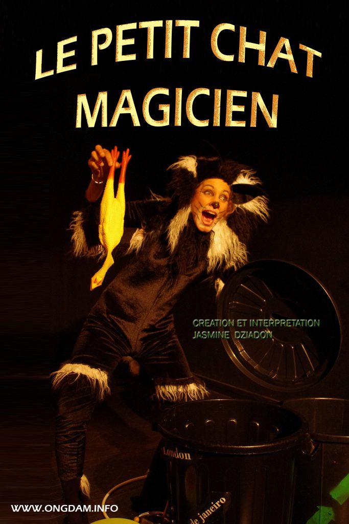 Le petit chat magicien - jasmine dziadon - Spectacle enfants, théâtre ...