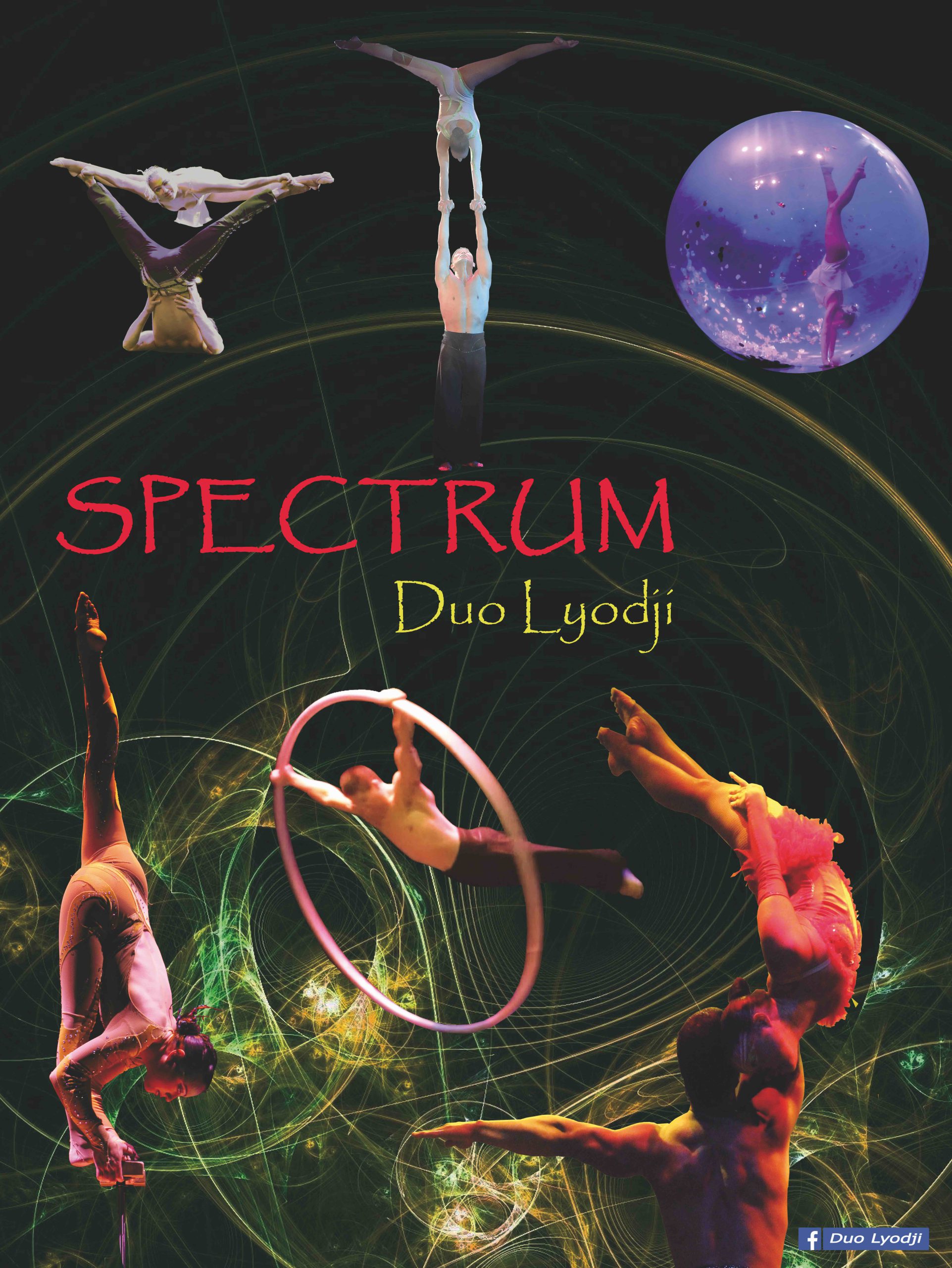 SPECTRUM spectacle de cirque acrobatique et lumineux LED - Maud ACARD ...